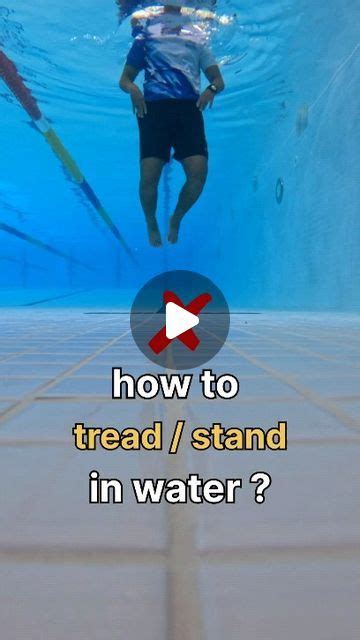 Ziad Adel On Instagram Hiw To Tread Stand In Water Swimming