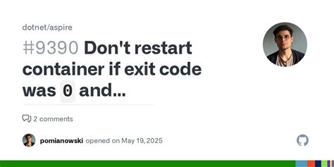 Dont Restart Container If Exit Code Was `0` And `withlifetime` Is Set