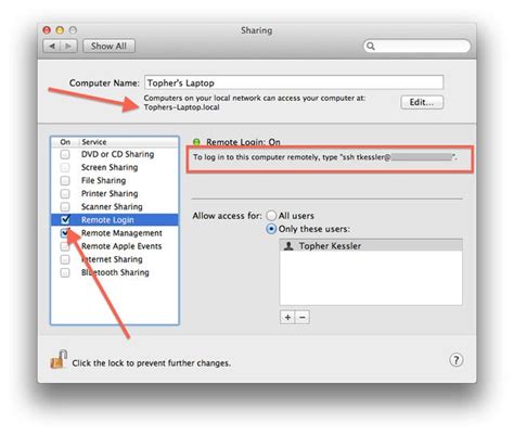 options for file sharing via ssh in os x cnet