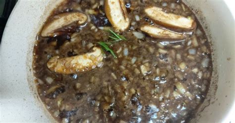 스테이크 소스 레드 와인 소스 만들기