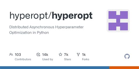 Github Hyperopthyperopt Distributed Asynchronous Hyperparameter