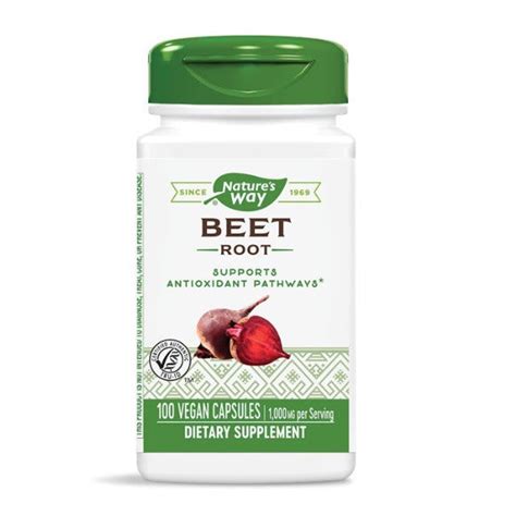 Jual Natures Way Beet Root 500mg 100 Capsules Shopee Indonesia