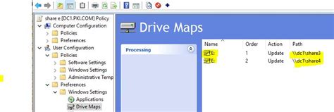 Shares Via Gpo Microsoft Qanda