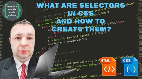 HTML5 CSS3 9 What Are Selectors In CSS And How To Create Them YouTube