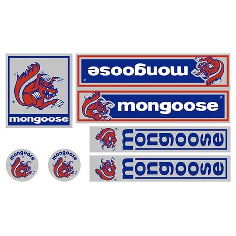Mongoose Decals Bmx Products Usa 9