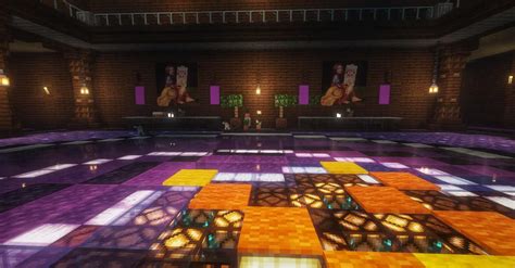 My Woodland Mansion Ballroom Wip Utilizing Skulk Sensors To Light Up The Sun Mosaic Dance Floor