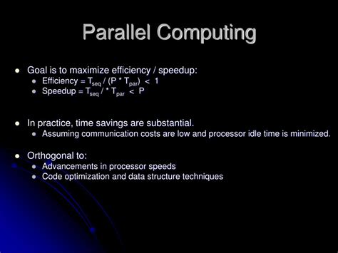 Ppt Parallel Computing Approaches And Applications Powerpoint Presentation Id 4642626