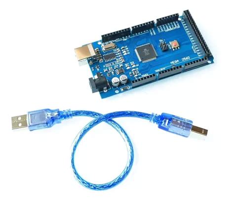 placa compatível arduino mega 2560 r3 ch340g cabo parcelamento sem