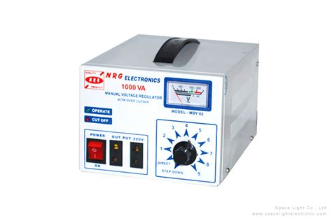 1000 Va Manual Voltage Regulator Space Light Electronic Company