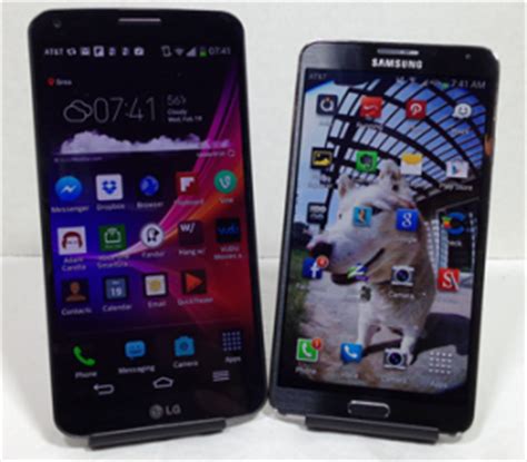 LG G Flex Vs Samsung Galaxy Note Full Comparison Review Attmobilereview ATT