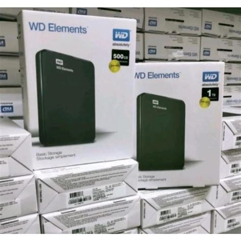 Jual Hardisk Eksternal Wd Elements Usb Hdd Gb Gb Tb Laptop Pc Note Book Computer