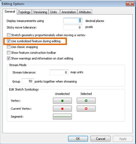how to disable fills when creating polygons in an edit session in arcmap