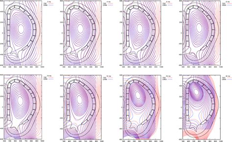 Snapshots Of Dina And Tsc Equilibriums At Several Time Points Dina Download Scientific Diagram