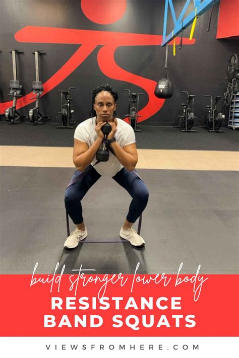 Transform Your Legs And Glutes With Resistance Band Squats • Views From