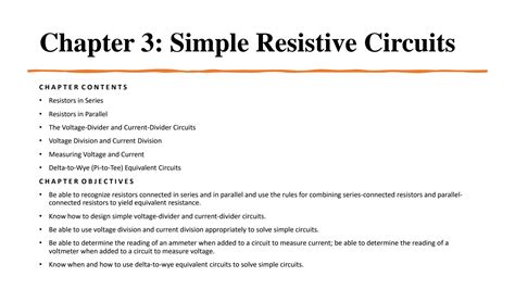 SOLUTION Simple Resistive Circuits Studypool