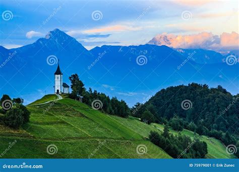 St Primoz Church Near Jamnik Stock Image Image Of Catholicism Christianity 75979001