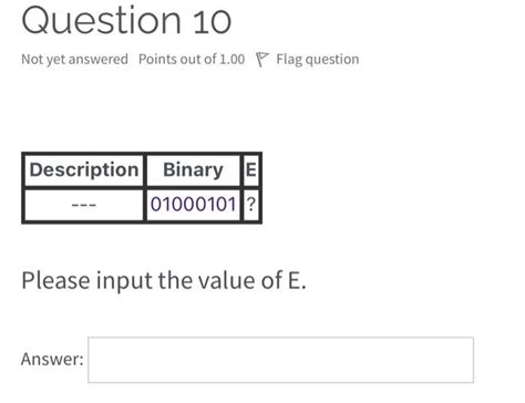 Solved Consider The Following 8 Bit Floating Point