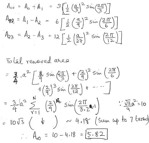 Infinitely Truncating A Triangle The Math Doctors