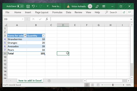 How To Sum In Excel With Examples Itechguides