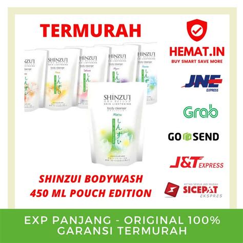Jual Shinzui Bodywash Reffill 400ml Kemasan Isi Ulang Sabun Shinzui Pouch 400 Ml Kini Turun