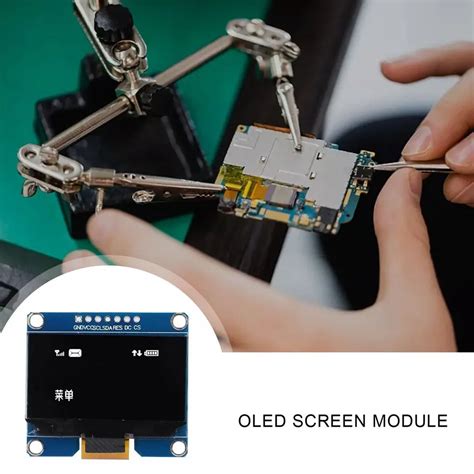 White IIC X OLED LCD Display Module