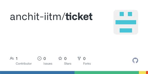Github Anchit Iitmticket