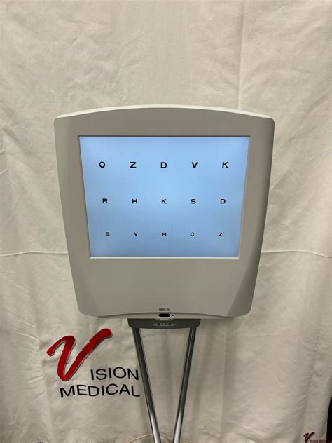 Nidek Sc 2000 Chart Monitor With Stand