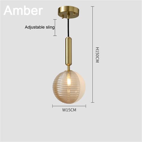 โคมไฟระย้า โคมไฟเพดาน โมเดิร์น จี้ลูกบอลแก้ว โคมไฟ ห้องครัว บาร์ เคาน์เตอร์ โคมไฟดรอปไลท์