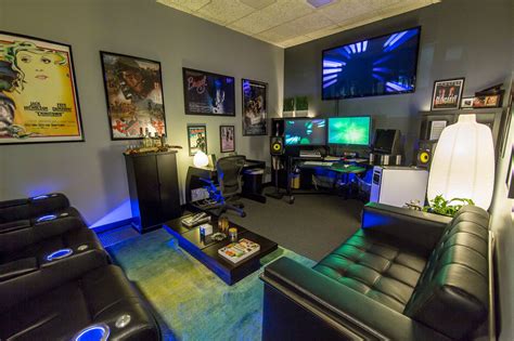 Atlanta Video Production Company Virtual Tour Gaming Room Setup Room Setup Video Game Room Decor