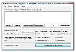 Purchase Change Text Case Of Multiple Text Files To Uppercase Lowercase Propercase Or Sentence
