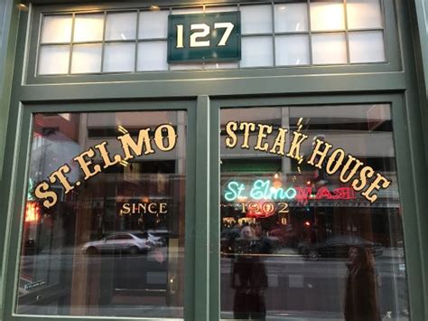 St Elmo Steak House Indianapolis Downtown Indianapolis Menu