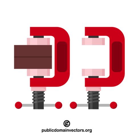 Penjepit Domain Publik Vektor