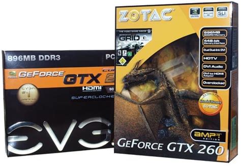 Nvidia Geforce Gtx 260 Core 216 Evga Zotac Hothardware