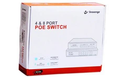 Secureye 8 Port 2 Uplink Ports 10100 Mbps Poe Switch Lan Capable