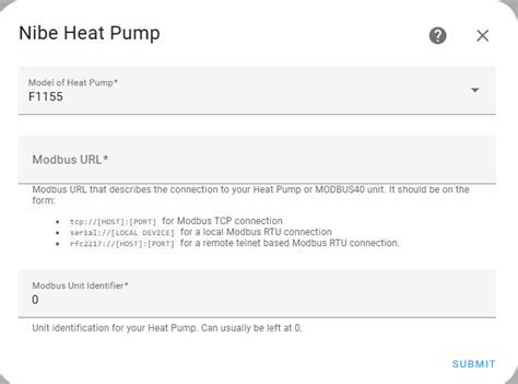 Nibe Heatpump With Smo S40 Tcp Ip Modbus Gw Configuration Home Assistant Community