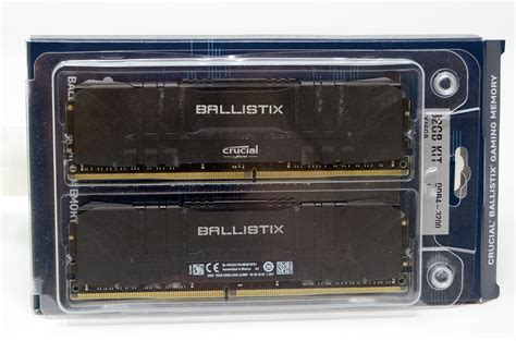 Crucial Ballistix Gaming Memory DDR MHz CL X GB Review Packaging Contents