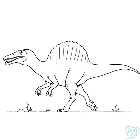 36 Spinosaurus Coloring Pages Download And Print Pdf