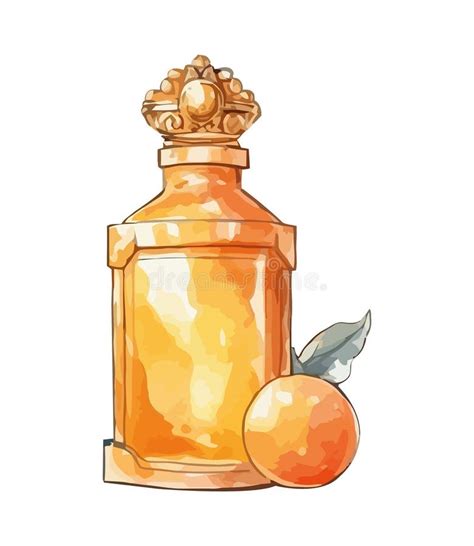 Antique Medicine Bottle Fresh Herb Illustration Label Stock Vector