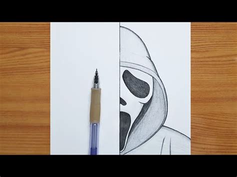 How To Draw Ghostface SCREAM Ghostface Step By Step Easy