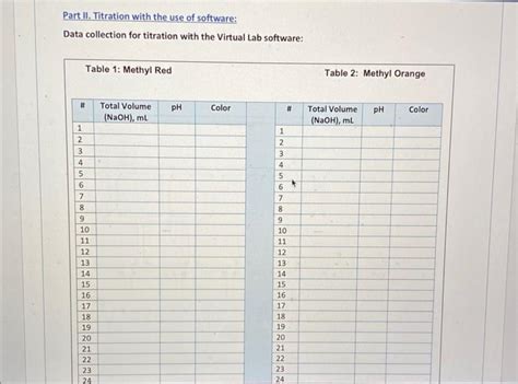 Part I Standardization Of NaOH Solution Complete Chegg