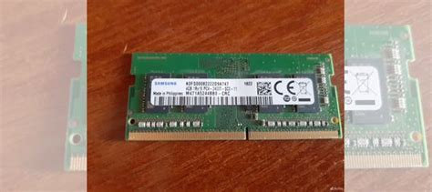 Оперативная память Ddr4 для ноутбука 4gb купить в Санкт Петербурге Электроника Авито