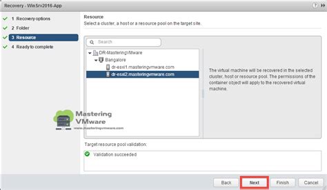 Recover Vm In Vsphere Replication Mastering Vmware