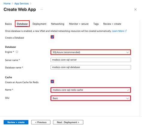 部署 Aspnet Core 和 Azure Sql 数据库应用 Azure App Service Microsoft Learn