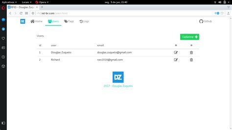 GitHub Douglaszuqueto Esp Rfid Banco De Dados Projeto Objetivo De Autenticar