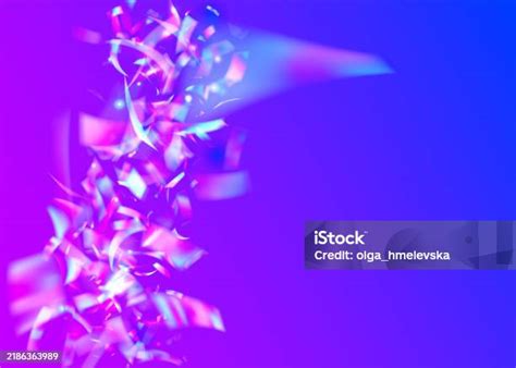 3d 효과 레이저 스파클 예술 홀로그램 일러스트레이션 추상 배너 기념일 색종이 분홍색 눈부심이 터집니다 네온 반짝이 무지개 종이 블루 3d 효과 0명에 대한 스톡 벡터 아트