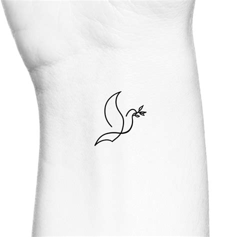 Picasso Peace Dove Tattoo