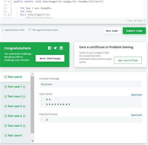 Python Timeout Error In Fraudulent Activity Notification Hackerrank Stack Overflow