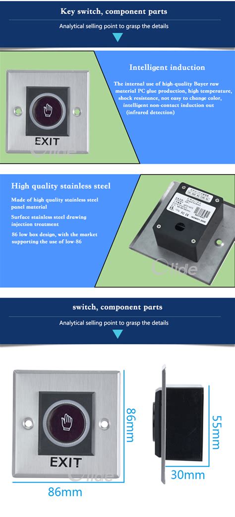 Tag Hand Sensor Switch Olide Autodoor
