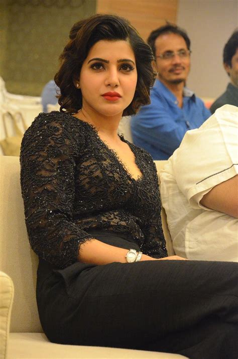 Samantha Stills At A Aa Success Meet