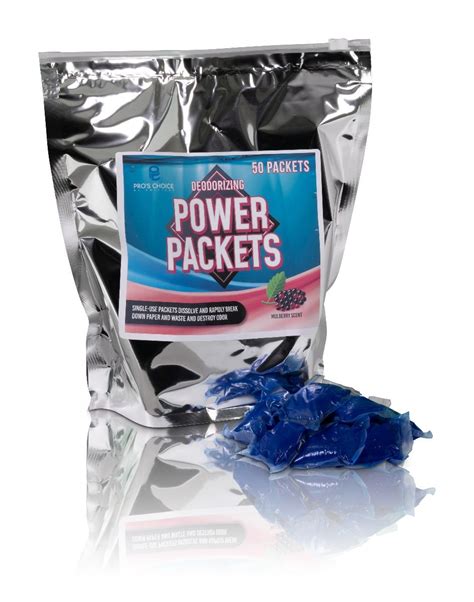 Deodorizing Power Packets 4 Bags Of 50 Each Tb10200m
